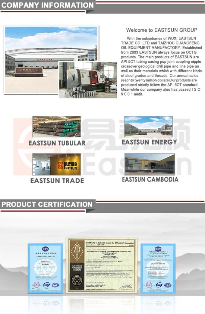 API 5CT CROSSOVER 4 1/2" ↔ 5 1/2"