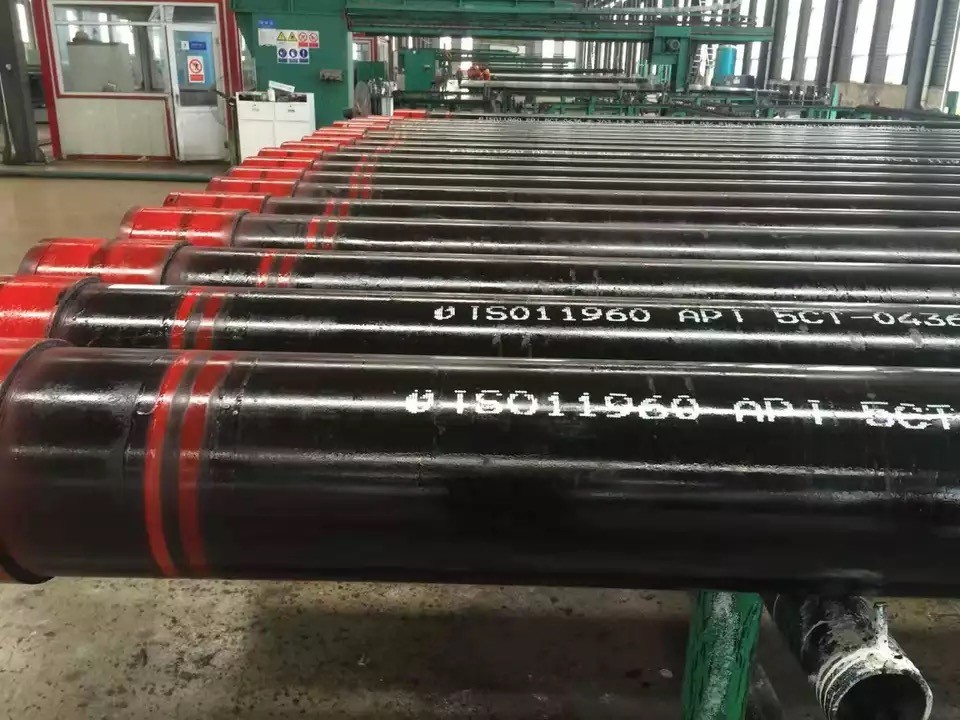 Internal Coating TK34 OCTG Gas Pipe Tubing Length Range 2 8RD